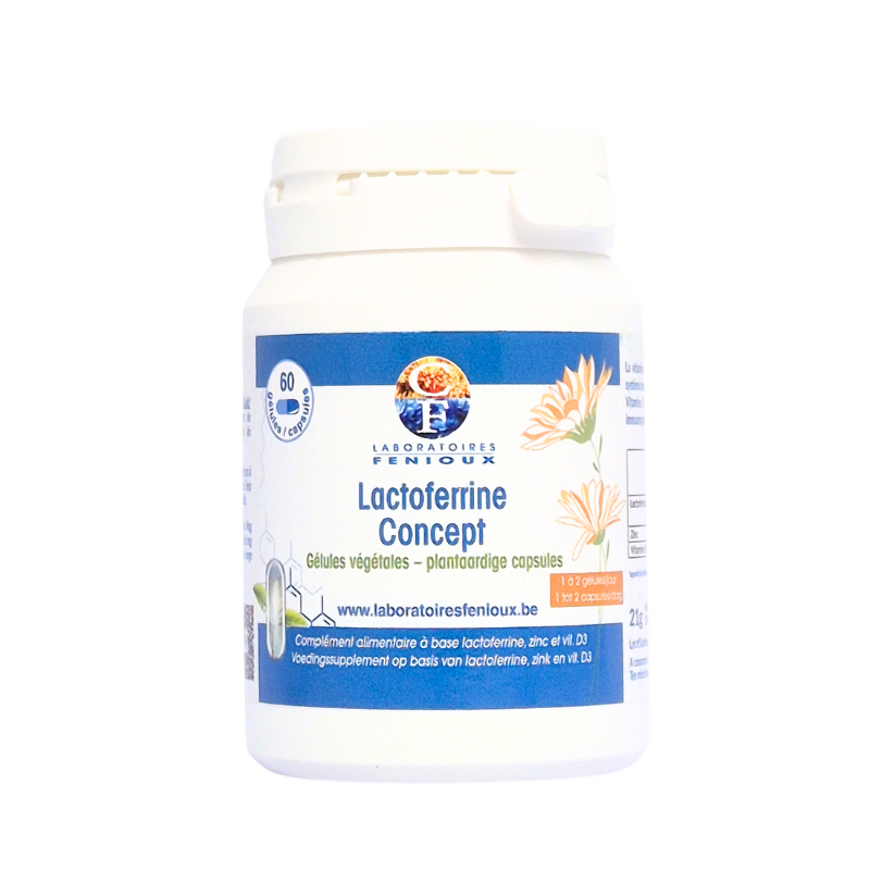 Innovatief supplement met lactoferrine, zink & vitamine D3 ...